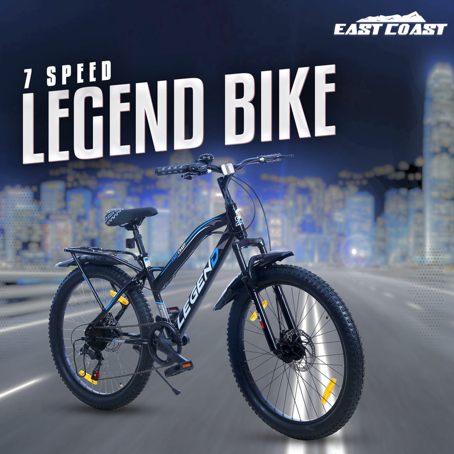 Legend 7 Speed Cycle/Bicycle for Kids | 24T Mountain Bike – Eastcoast ...