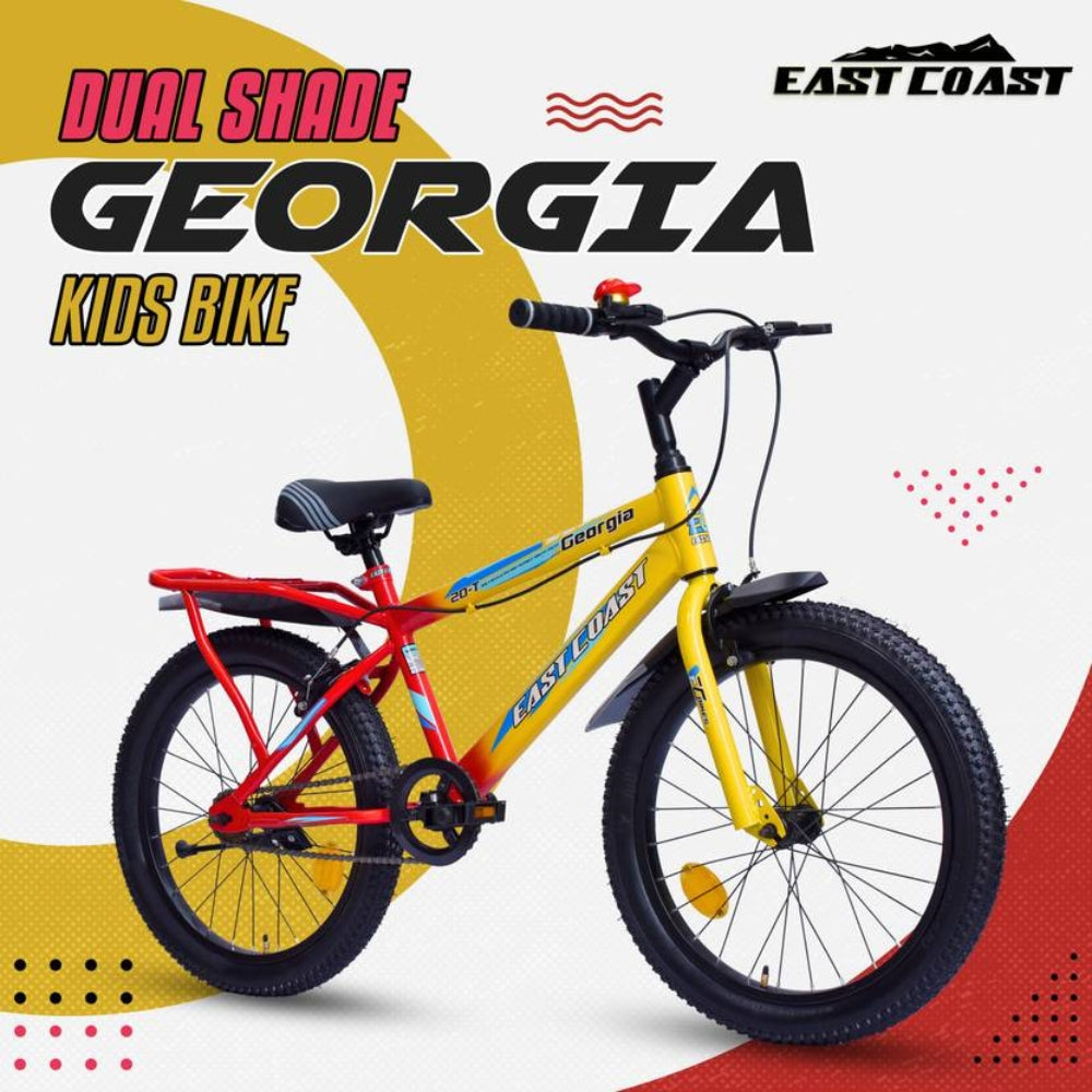 Georgia Single-Speed Kids Cycle Bicycle | 20T Bike for Kids - Dual Sha ...