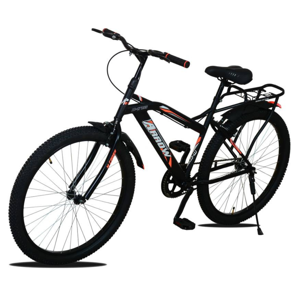 MODERN Arrow Single-Speed Cycle/Bicycle | 26T Mountain Bike - Black ...